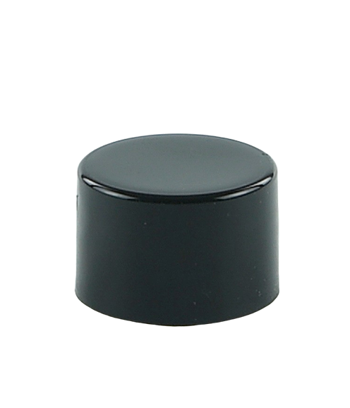 SCYX Screw Cap 24/410 Black Smooth-Wall + PE Wad – Vision Packaging